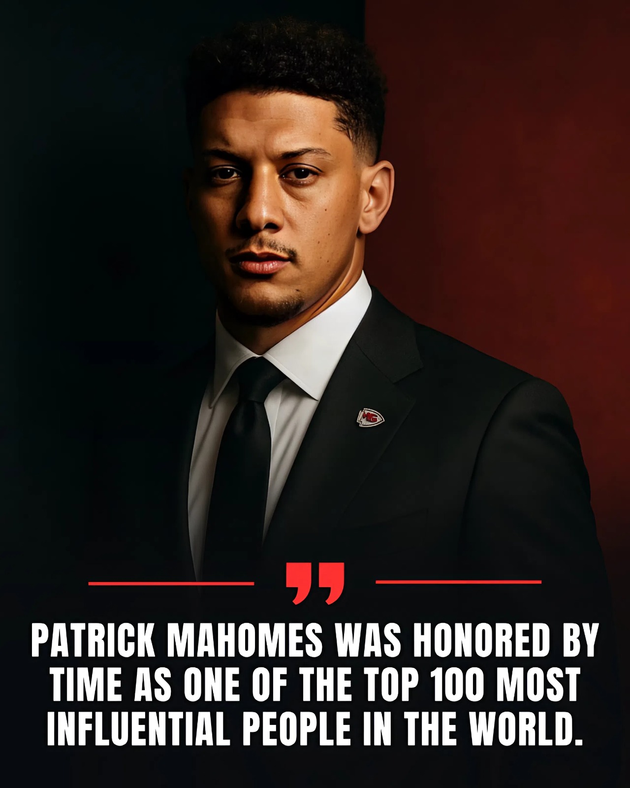 Mtp.Good News: “Congratulations to NFL Superstar Patrick Mahomes, Named ...