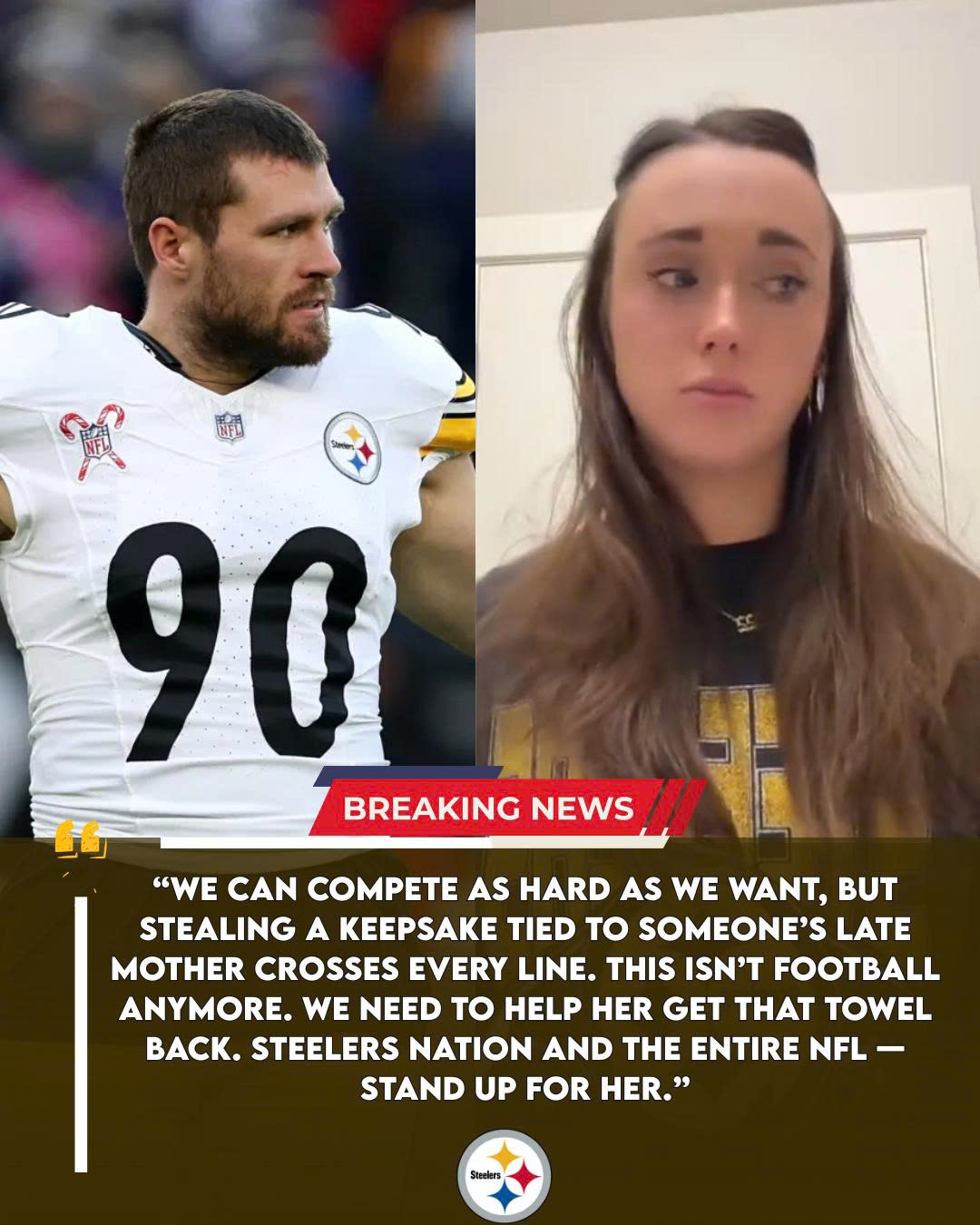 HH. BREAKING: T.J. Watt is demanding justice after a heartbreaking ...