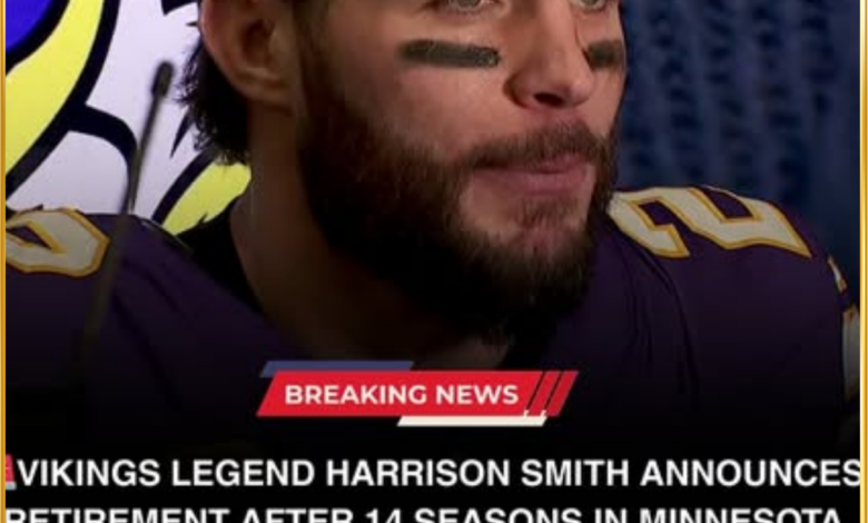 BREAKING: Vikings Legend Harrison Smith Announces Retirement After 14 ...