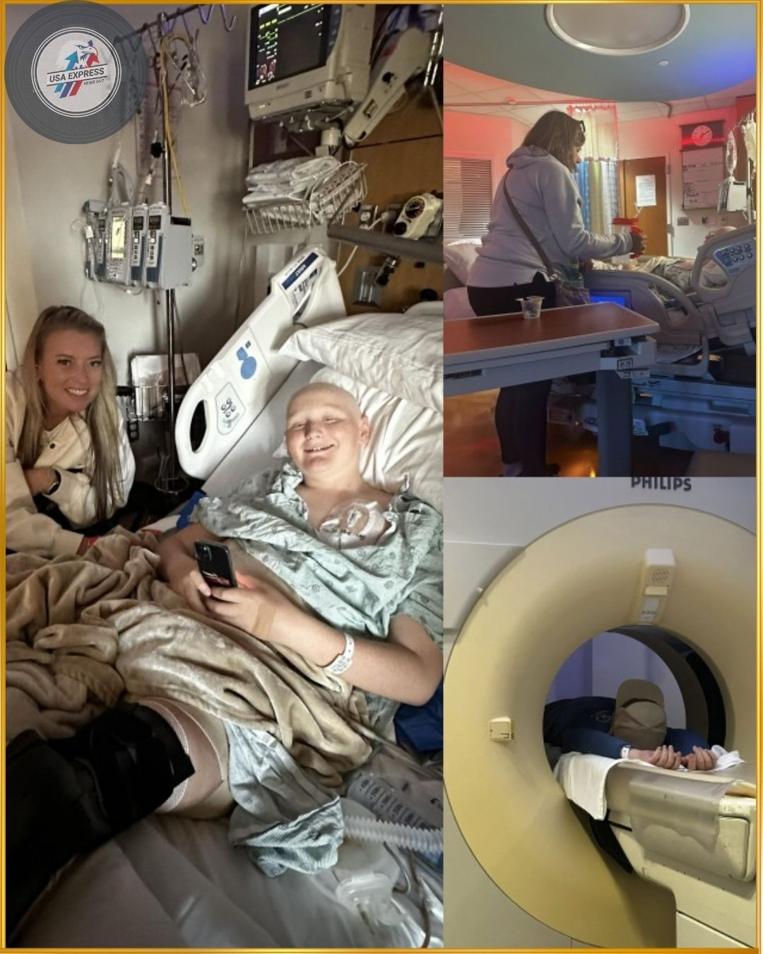 Son.”The hospital nearly exploded in chaos: A mysterious visitor ...