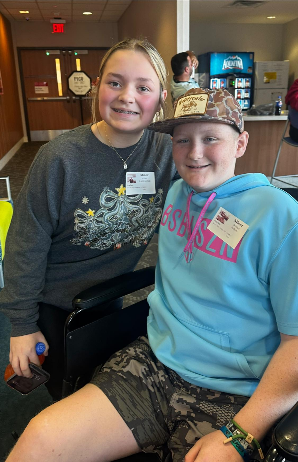 VT. Breaking news about Will: Just one small symptom this afternoon ...